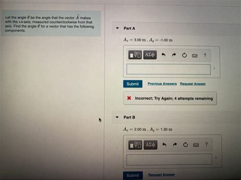 Solved Let The Angle Be The Angle That The Vector A Makes Chegg Com
