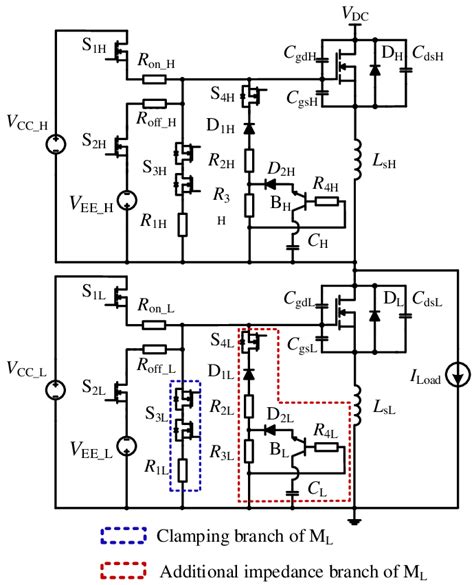 proposed active crosstalk suppression circuit for sic mosfets
