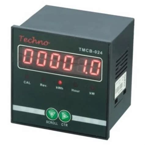 Techno Energy Meter With RS Rs Piece Techno Meters Electronics ID