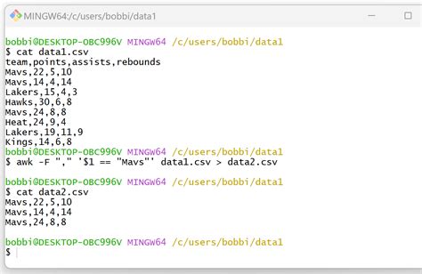 Bash How To Filter Csv File Based On Column Value Collecting Wisdom