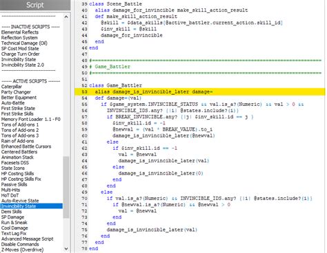 XP Invincible Status Script Is Overpowered Page RPG Maker Forums