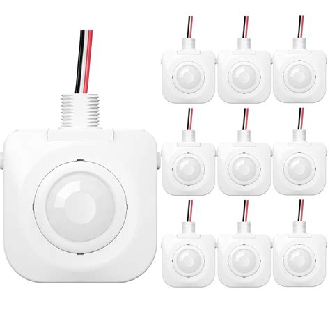 Occupancy Sensor 90 Degree Heat Sensing Infrared Motion Sensor Switch