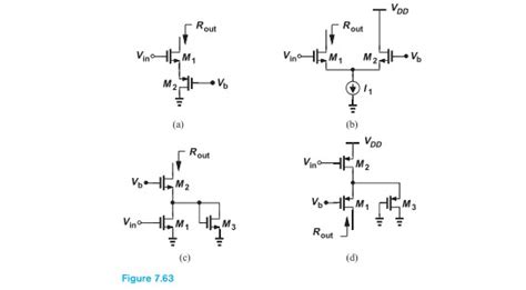 Solved Determine The Output Impedance Of Each Circuit Chegg