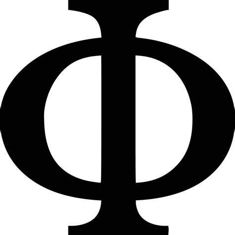Phi Greek Symbol