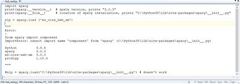 En Core Web Sm Model Spacy Prodigy Support