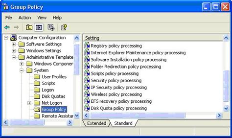 Enforcing Group Policy Object Settings
