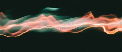 Dynamic Lightning Overlay With Blurred Motion Effects On A Black