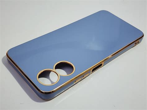 OPPO A TPU Gold Chrome Back Cover BT Limited Edition Store