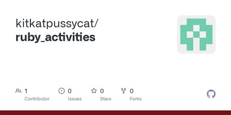 GitHub Kitkatpussycat Ruby Activities