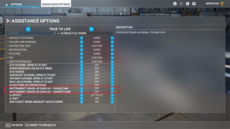 Disable Hud Display General Discussion Microsoft Flight Simulator Forums