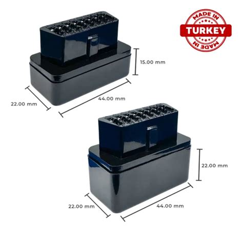 Female Obd Obdii Diagnostic Box Super Mini Obd Box Cover Obd 16 Pin