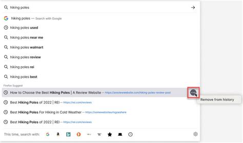 How To Customize Firefox Suggest Settings Firefox Help