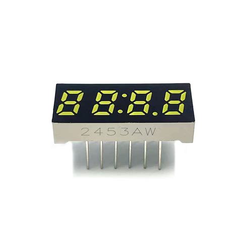 0 25 Inch 4 Digits Mini 7 Segment Display 24 10 5mm