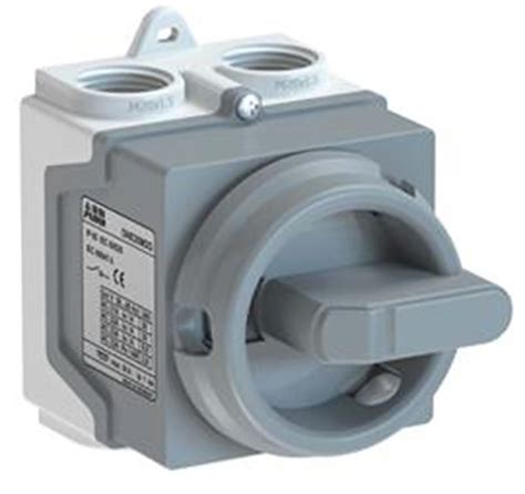 Safety Switch 3 Pole Grey Switching Devices Systemair