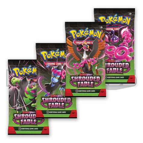 Pokémon Tcg Scarlet And Violet Shrouded Fable Booster Pack