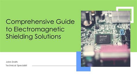 Comprehensive Guide To Electromagnetic Shielding Solutions Ppt Slides St Ai
