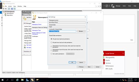 dfs namespace management manageengine admanager plus