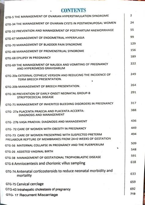 Rcog Green Top Guidelines 2016 2024 Upmed Books