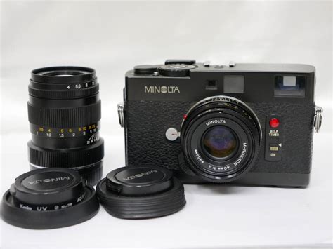 Yahoo オークション 4854 Minolta Cle 40mm F2 90mm F4 M Rokkor ミ