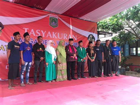 Pelebaran Jalan Poros Sudah Selesai Warga Desa Wonorejo Singosari Gelar Tasyakuran