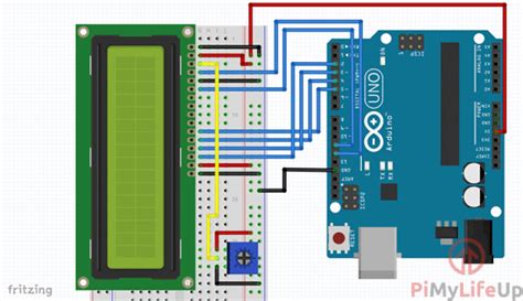 Arduino LCD Using A X Liquid Crystal Display Pi My Life Up