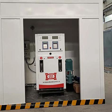 Philippine Vertical 1000l 2000l Small Gas Station Containerized Fuel