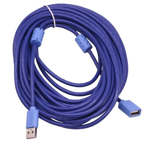 Aliexpress Com Buy Pcs M Mm Light Blue USB Extension Cord USB Data Line Lengthened