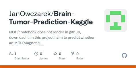 Brain Tumor Prediction Kaggle Brain Tumor Classification Ipynb At Main
