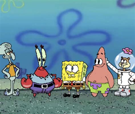 Name An Episode Where All 5 Main Characters Appear R Spongebob