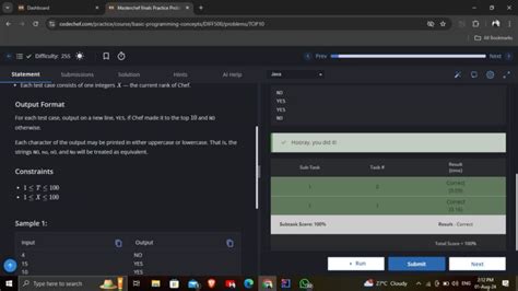 Piyush Tewani On Linkedin Java Dsa Codechef Day Codingjourney