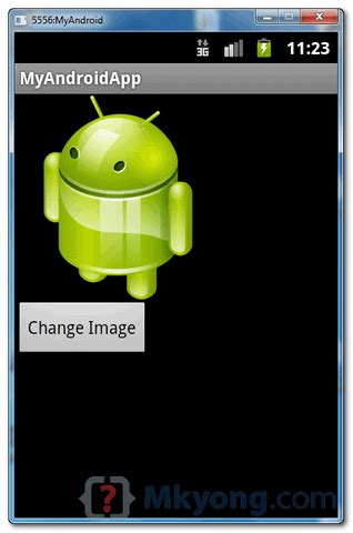 Android ImageView Example Mkyong