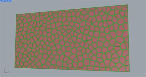 [grasshopper] Randomly Rotating Voronoi Facade [data Download Available] Iarchway