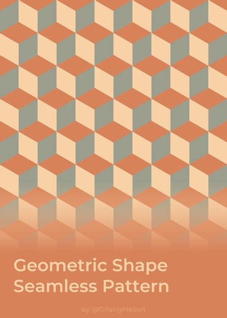 Premium Vector Geometric Shape Seamless Pattern