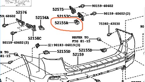Tail Light Support Right For Toyota Kluger 2011 2014 52155 48040 Ty