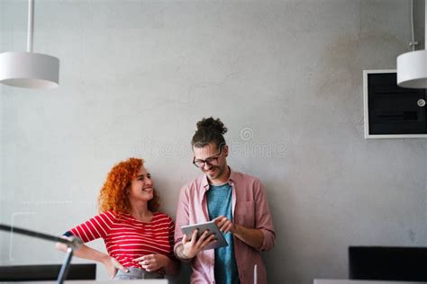 Software Coding And Business Woman On Tablet Thinking Of Data