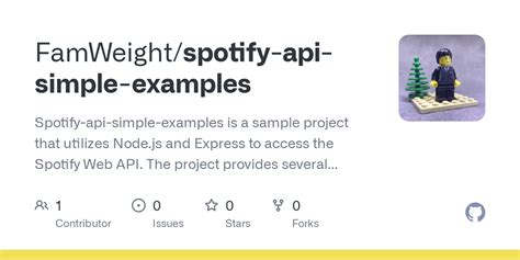 GitHub FamWeight Spotify Api Simple Examples Spotify Api Simple Examples Is A Sample Project