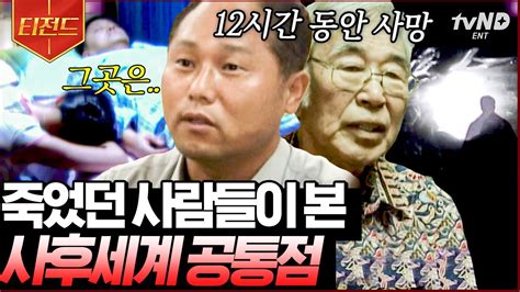 티전드 저승에서 돌아온 사람들 오싹하면서 궁금한 사후세계😨 알 수 없는 그곳의 진실은 과연 리얼스토리묘