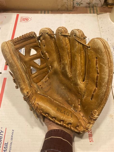 Vintage Holmar Professional Model Baseball Glove Bl 404 In Excellent Condition Lk Read Etsy