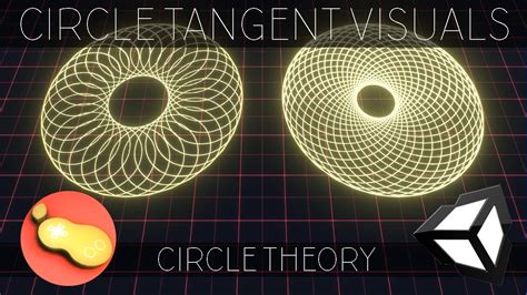 Circle Tangent Visuals Unity C Tutorial Part Circle Theory YouTube