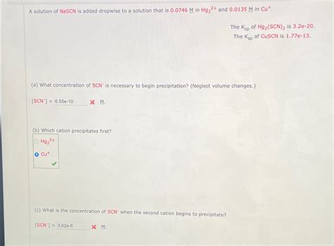 solved a solution of nascn is added dropwise to a solution
