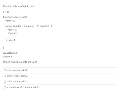 Solved Consider This JavaScript Code A Function Chegg