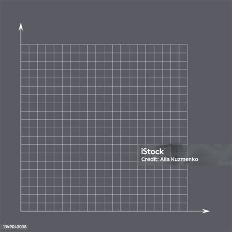 그리드 용지입니다 수학 그래프 X축 Y축을 갖춘 카르테시안 좌표 시스템 색상 선이 있는 정사각형 배경입니다 학교 교육을 위한 기하학적 패턴 투명 한 배경에 줄 지어 빈