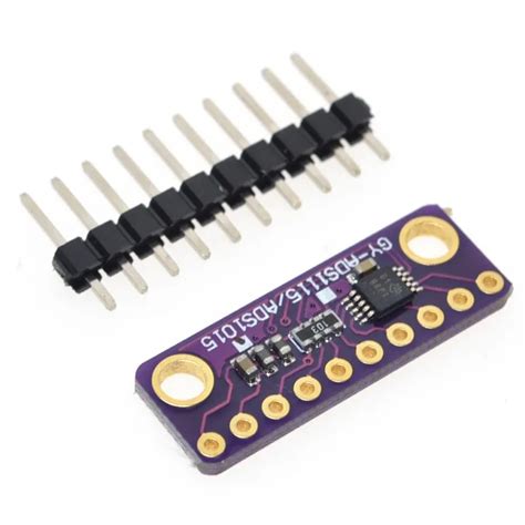 ads1015 12 bit precision analog to digital converter adc module