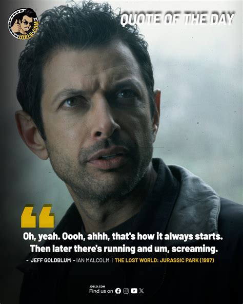 Jurassic Park Jurassic Park Quotes Jurassic Park Movie Jurassic Park