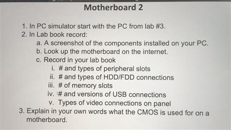 Solved 1 In Pc Simulator Start With The Pc From Lab 3 2