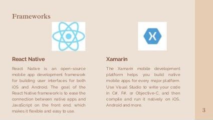 JavaScript Frameworks For Creating Mobile Apps PPT