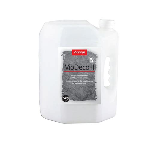 VioDeco Admixture Liquid B For Dry Pack BauTech Systems Ltd Building Materials