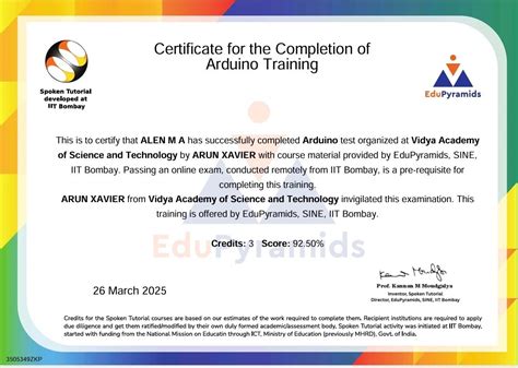 Arduino Embeddedsystems Iitbombay Edupyramids Stem