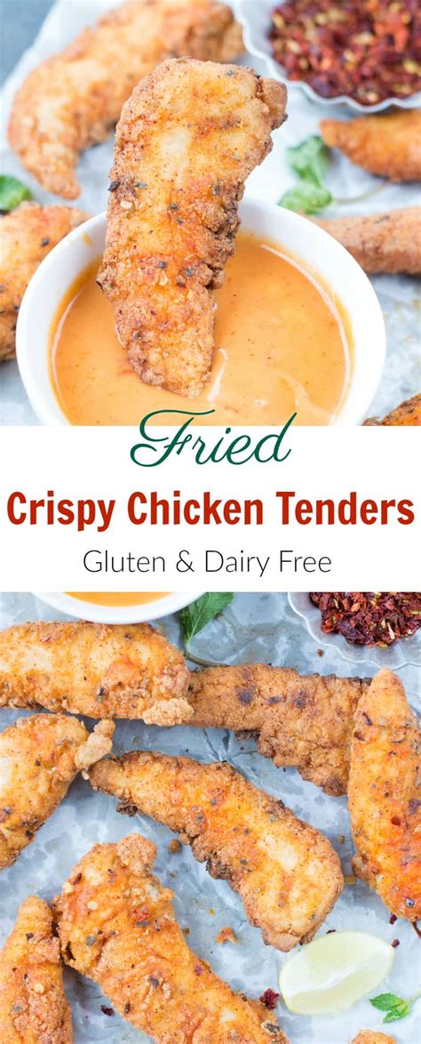 Crispy Fried Chicken Tenders The Flavours Of Kitchen
