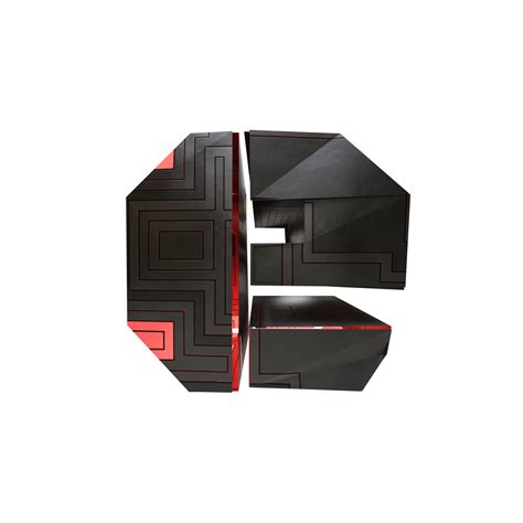 Sci Fi Text Effect Letter E 3d Render 16316545 Png